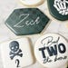 Bad TWO the Bone 2nd Birthday Cookies: Skull Party Favors, Set of 12 - Etsy