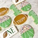 Football 1st Birthday Sugar Cookies: First Down Theme, Set of 12 - Etsy
