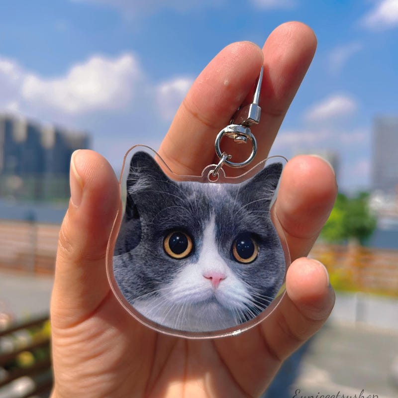 Acrylic Keyrings - Etsy