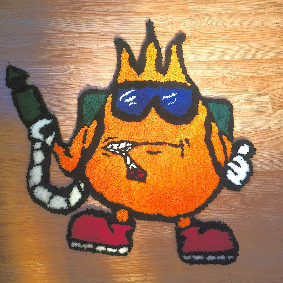 Flame Boy Tufted Rug - Etsy