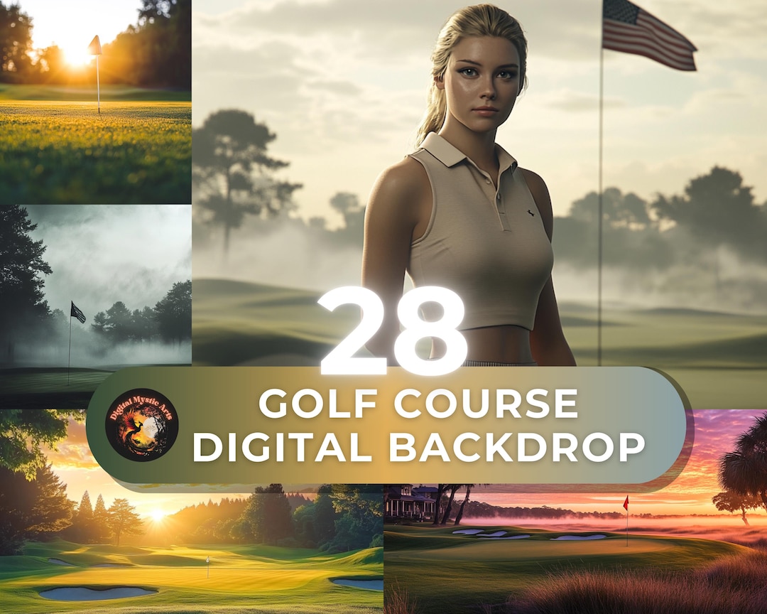Golf Course Background Golf Background Golf PNG Golf Digital Backdrop ...