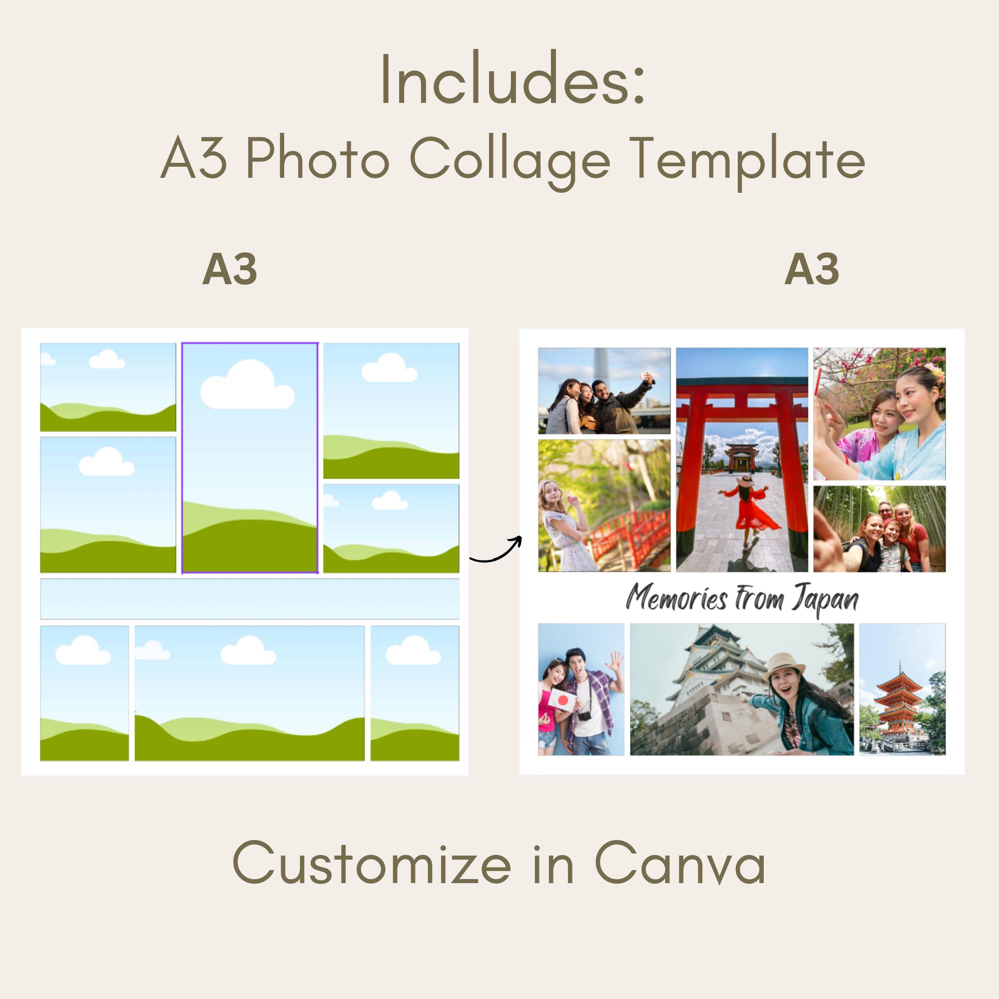 Travel Itinerary Template, Customizable Canva Mobile Itinerary, Travel ...