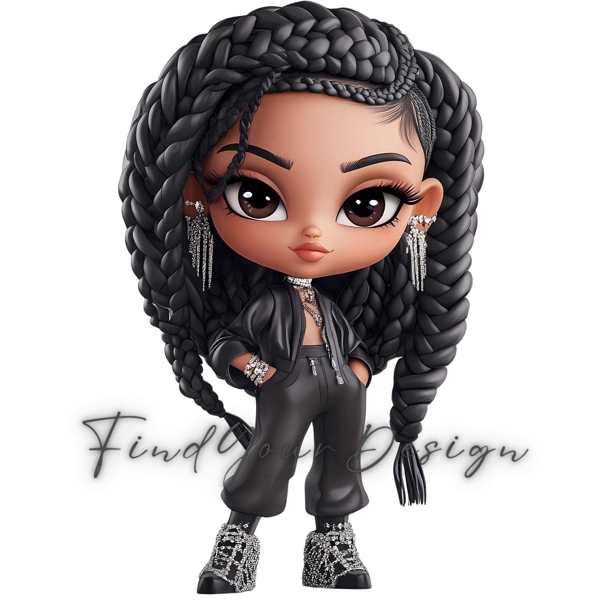 15 Cute Rockstar Girls Clipart-300 DPI- 12 X 12 Inch -no Background ...