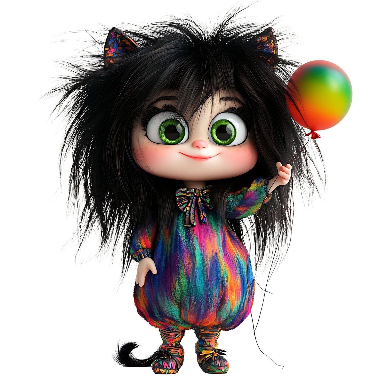 15 Cute Messy Loving Clipart-300 Dpi-no Background 12 X 12 Inç, No ...