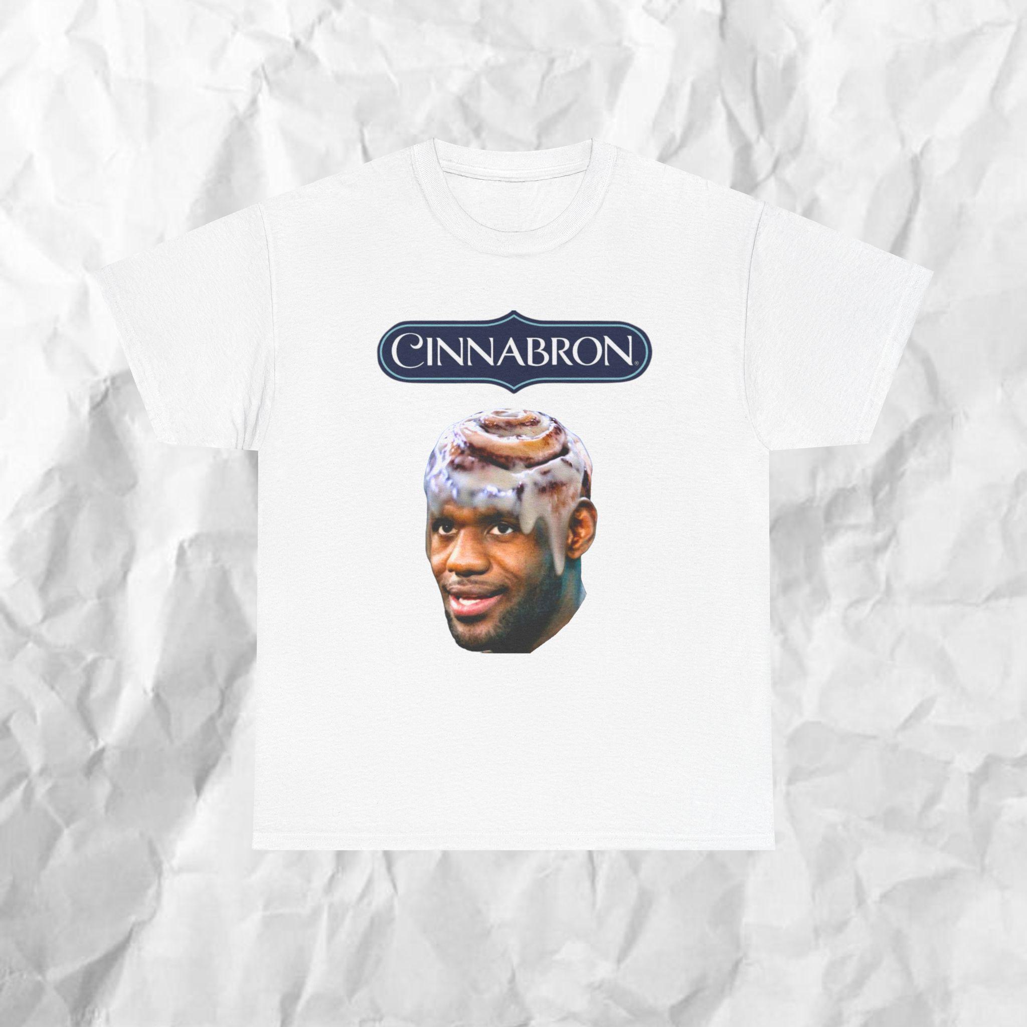 Lebron James Cinnabron Meme Unisex T-shirt, Funny Basketball Tee, King ...