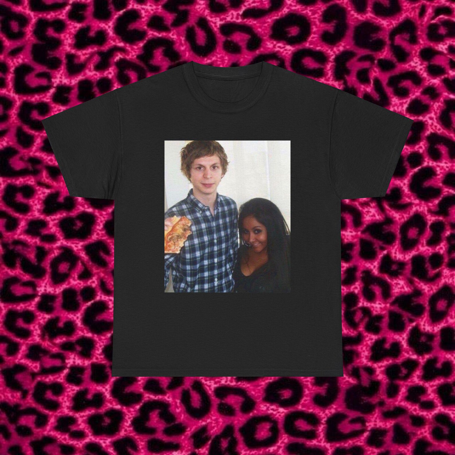 Micheal Cera Snooki T-shirt | Y2k Icons Shirt Jersey Shore Inspired Tee ...