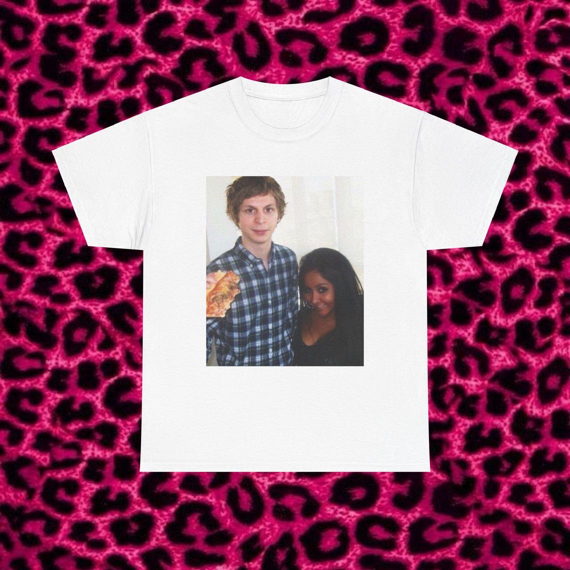Micheal Cera Snooki T-shirt | Y2k Icons Shirt Jersey Shore Inspired Tee ...