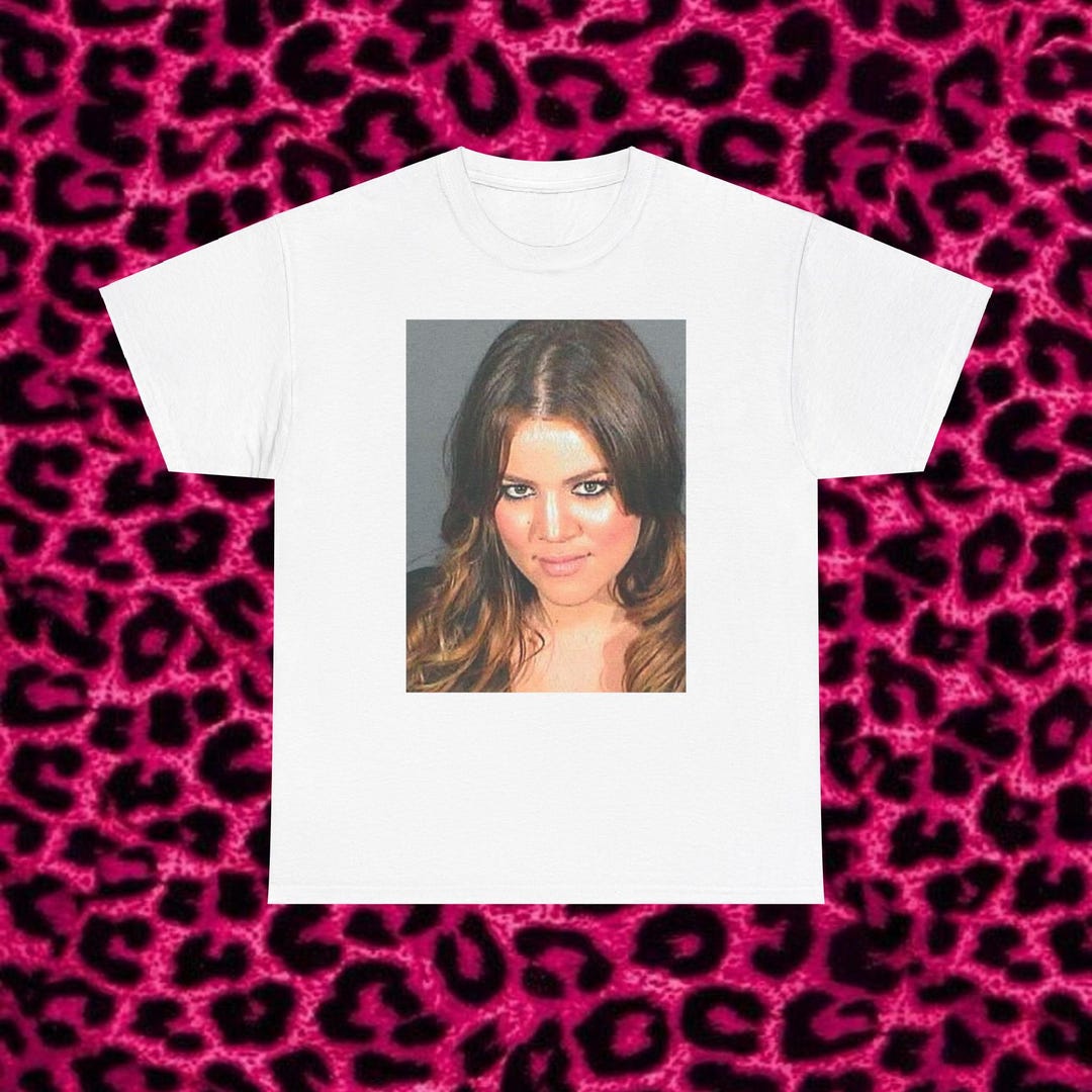 Khloe Kardashian Mugshot Iconic Keeping up With the Kardashians Funny ...