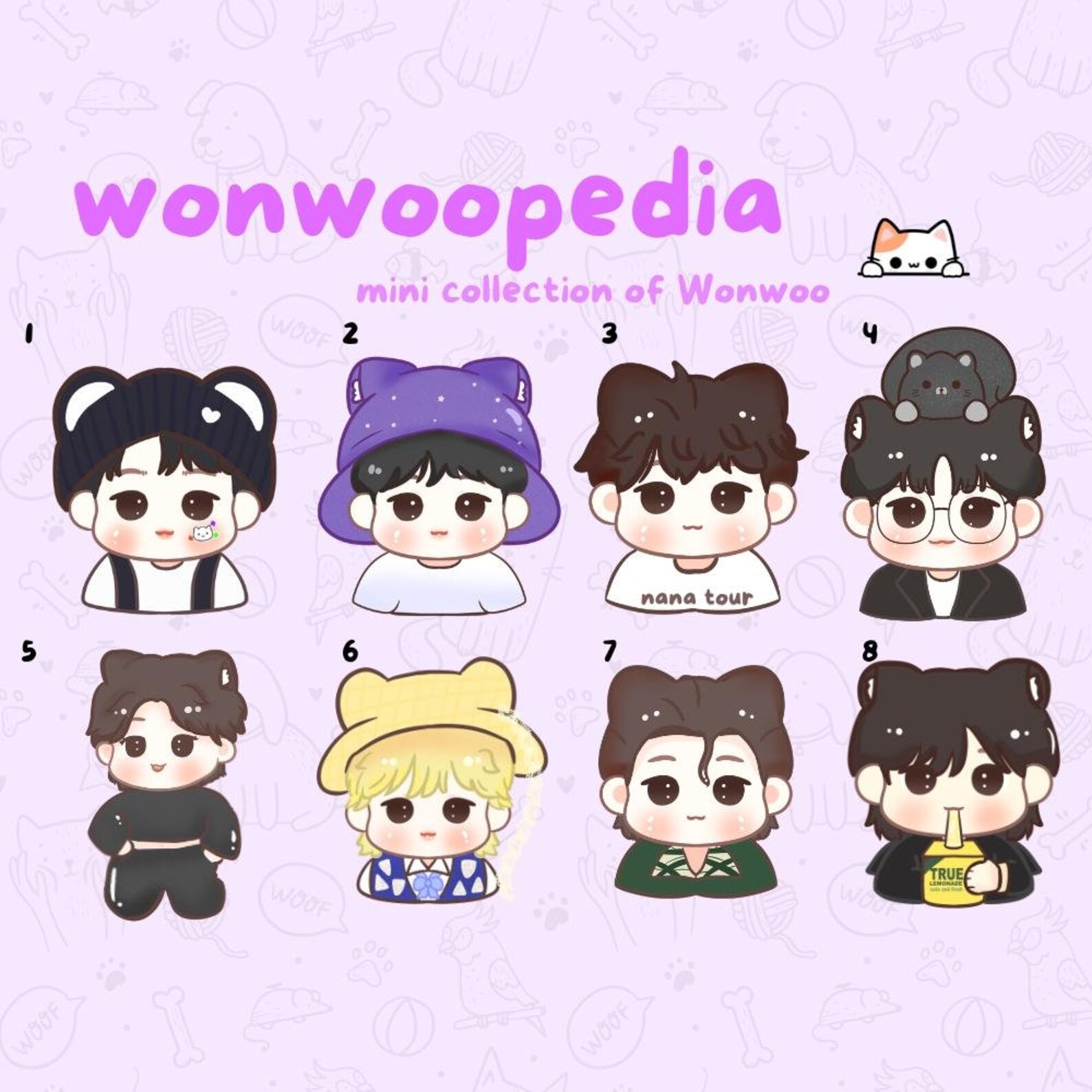 Wonwoo Seventeen Sticker Wonwoopedia SVT Sebong Kpop Seventeen Stickers ...