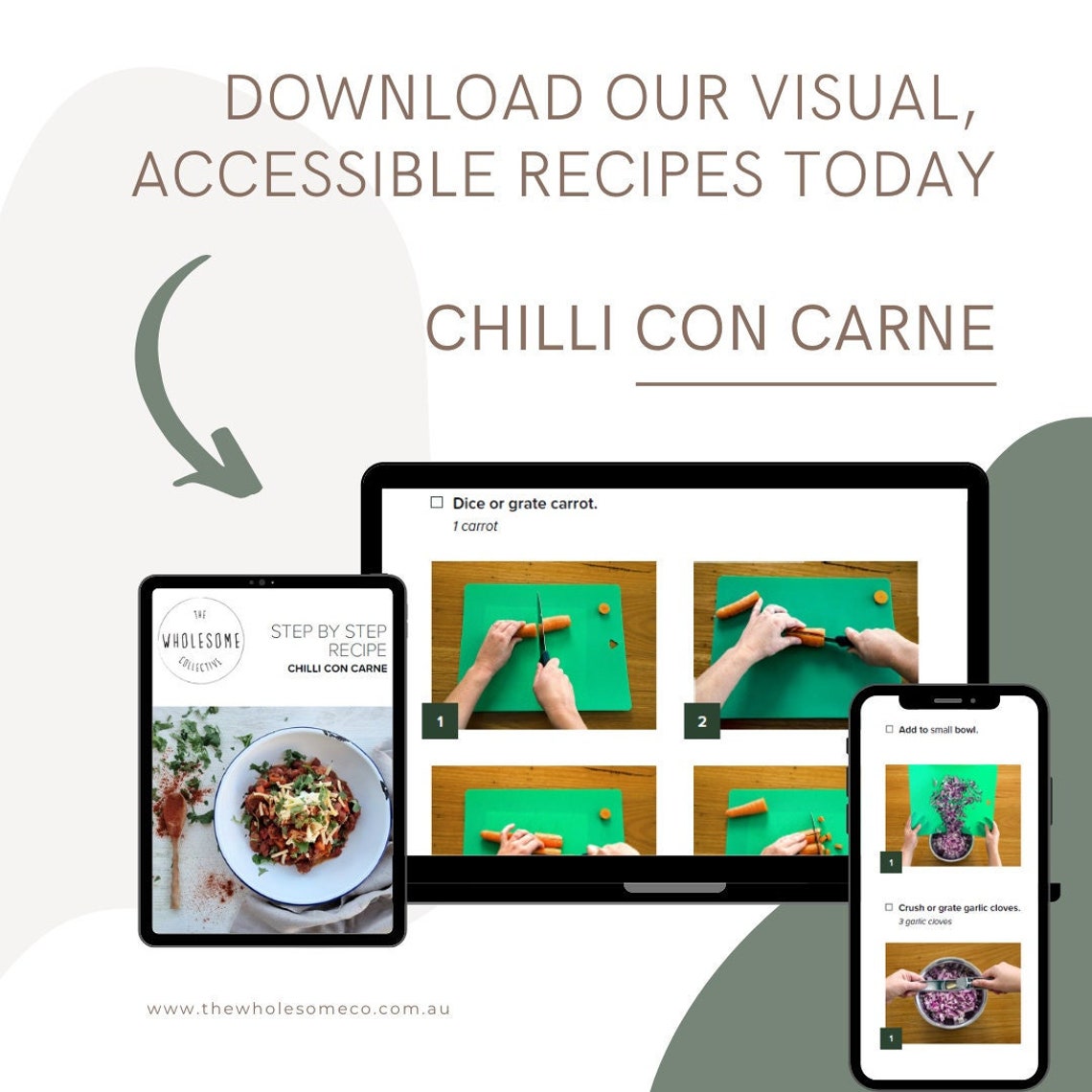 Chilli Con Carne Visual, Accessible Recipe for Kids, and People Living ...