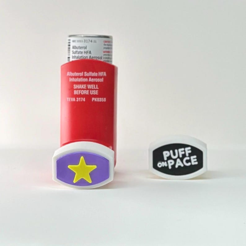 Asthma Inhaler Replacement Caps - Fun Shapes - Each - Etsy