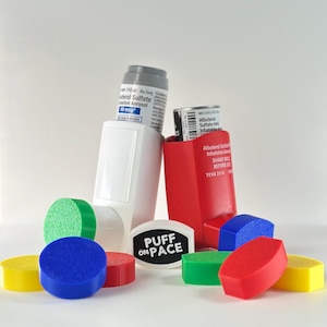 Fun Asthma Inhaler Replacement Caps - 4 Pack - Variety of Colors! - Etsy