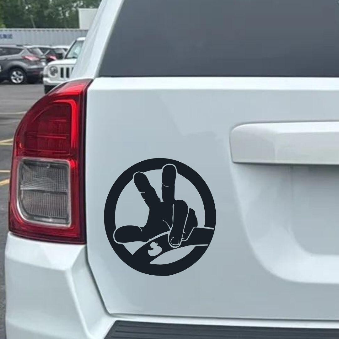 Fun Off-road Duck Wave Vinyl Decal for Cars, Trucks, & Windows ...
