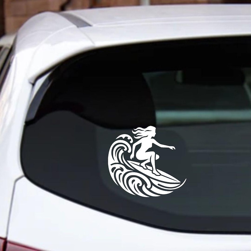 Surf Decal - Etsy