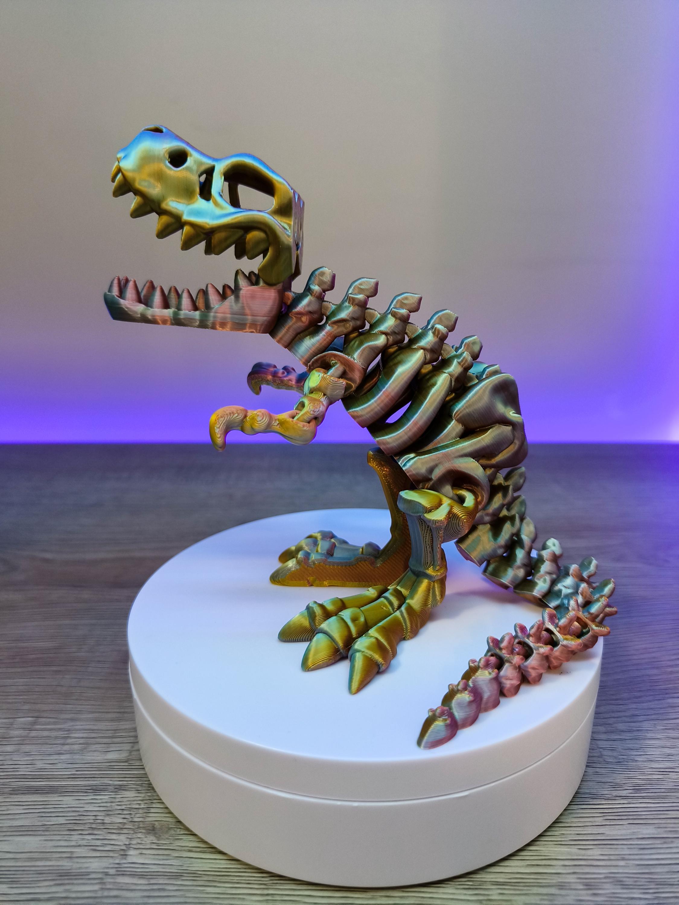 T-rex - 3D Printed Dinosaur - Articulated Toy - Apex Predator ...