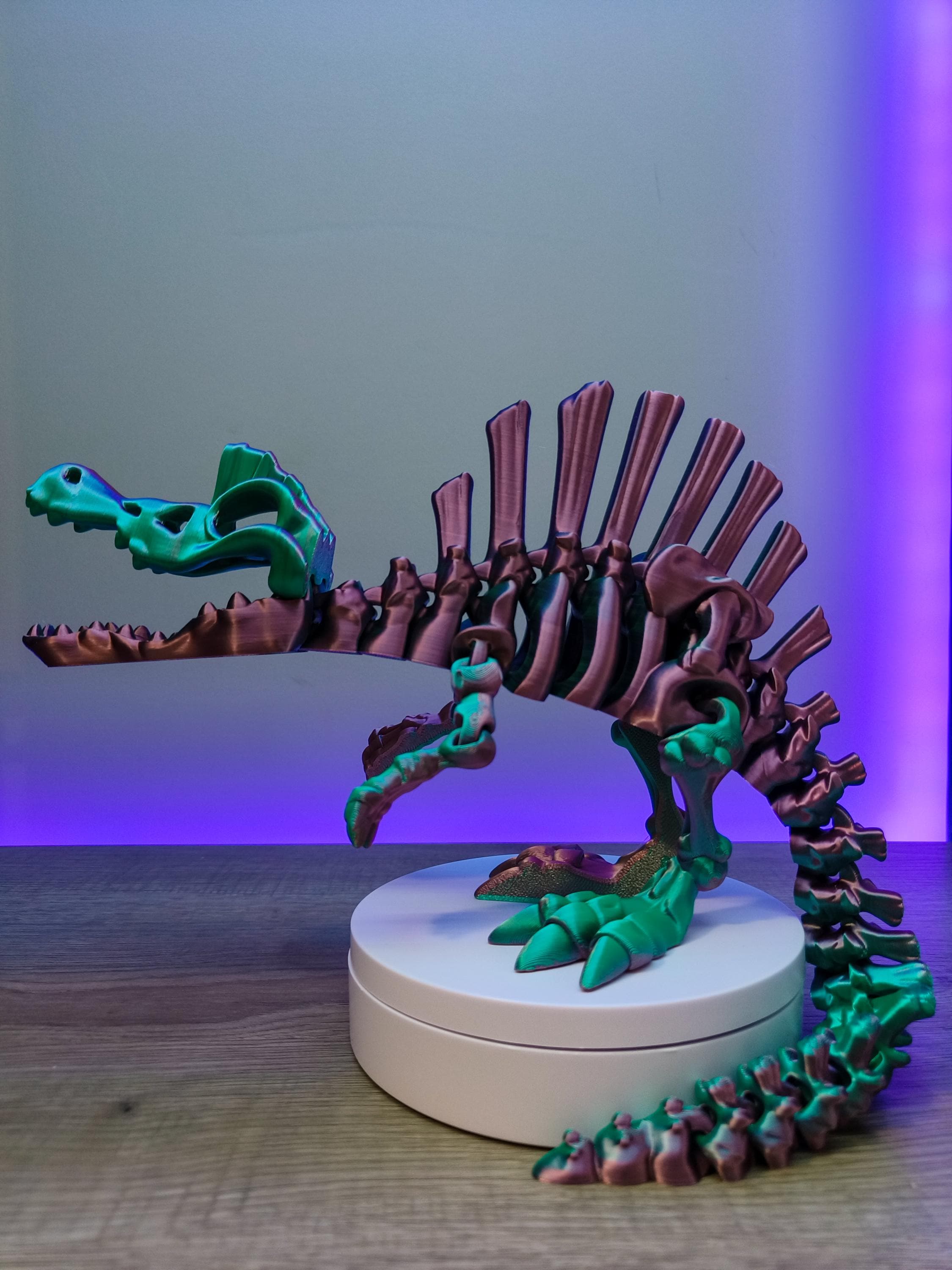 Giant Spinosaurus - 17 Inch - Articulated Dinosaur Toy - Huge Water ...