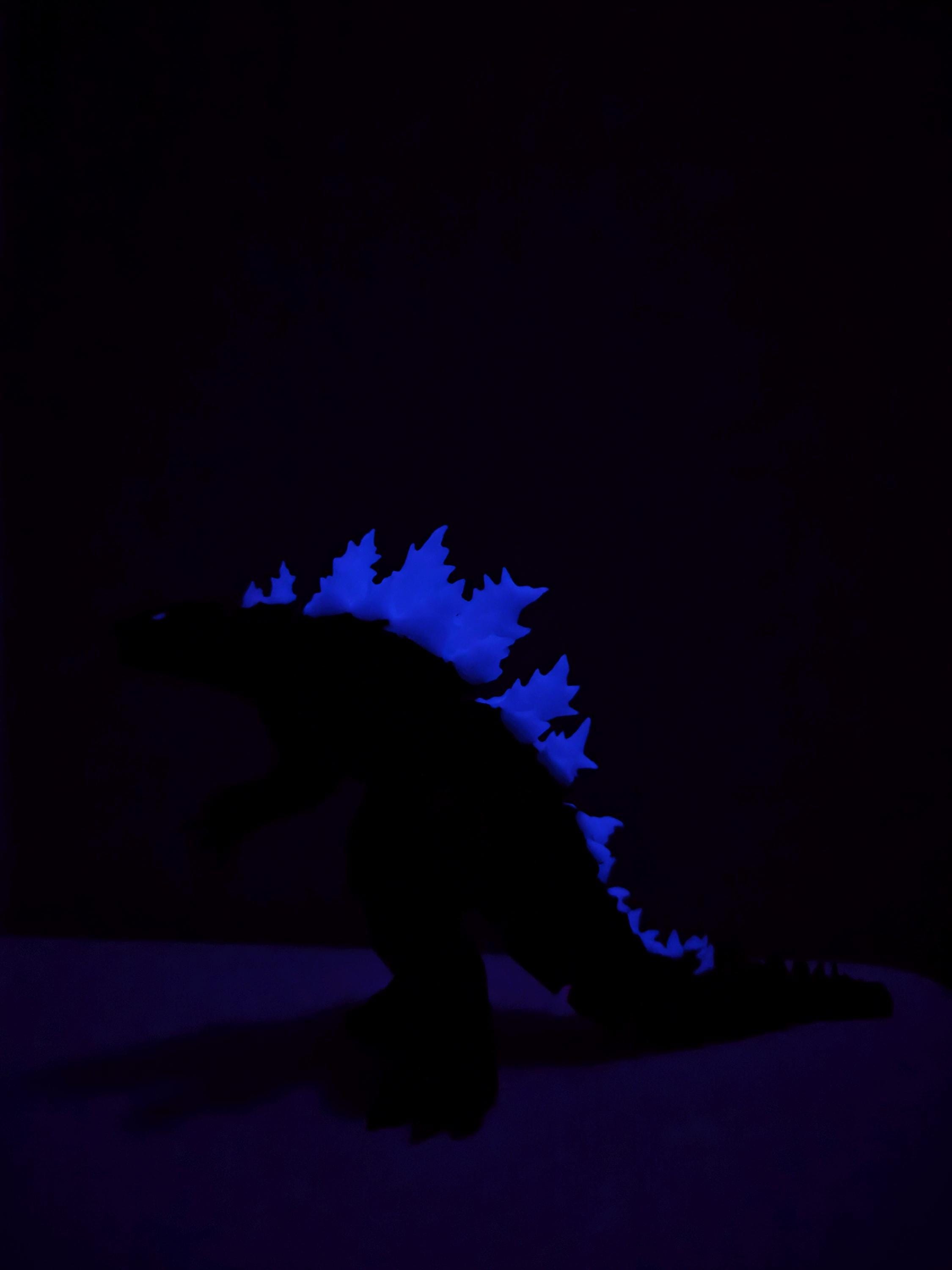 Godzilla - Glow in the Dark - 3D Printed Articulated Kaiju Toy ...