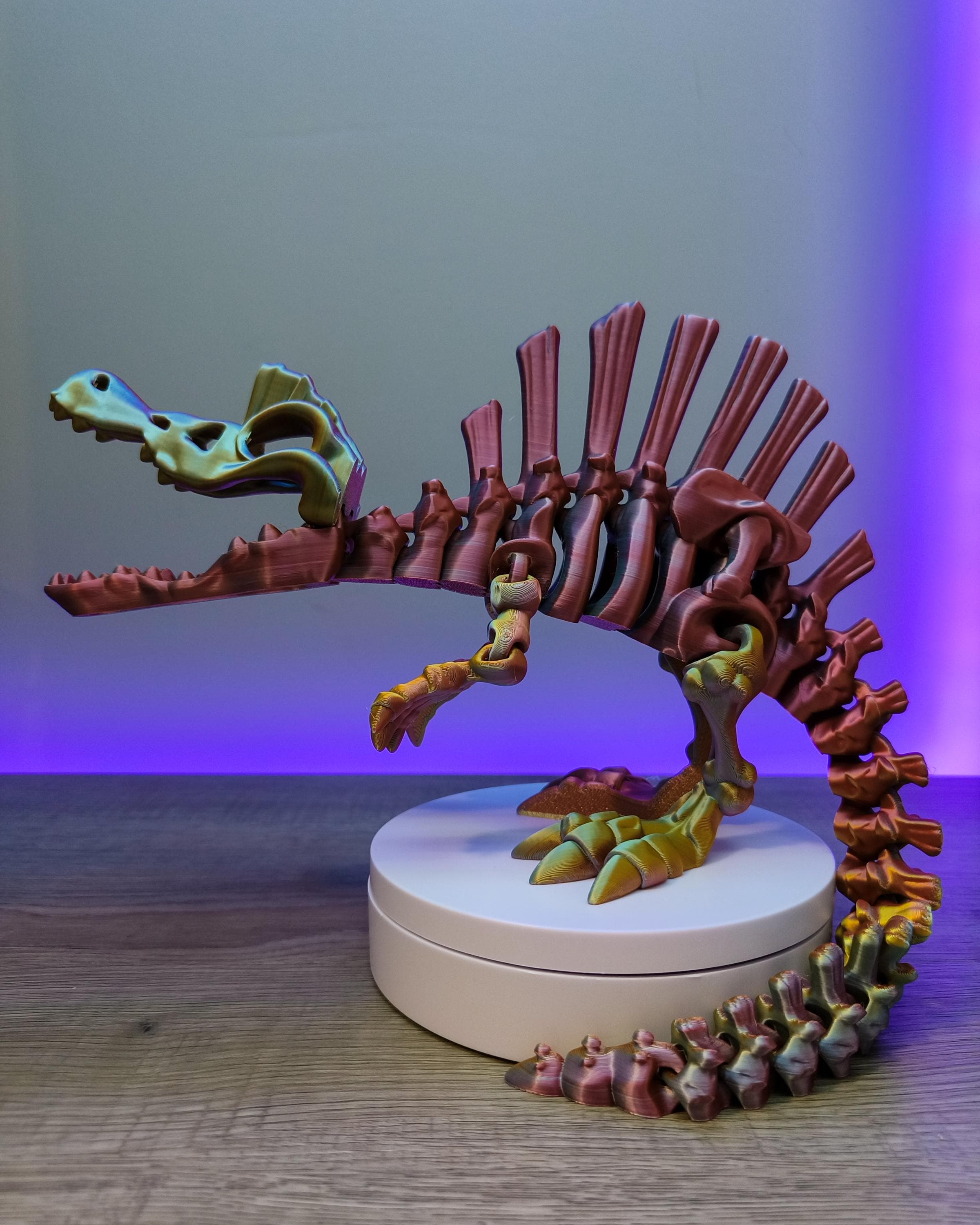 Giant Spinosaurus - 17 Inch - Articulated Dinosaur Toy - Huge Water ...