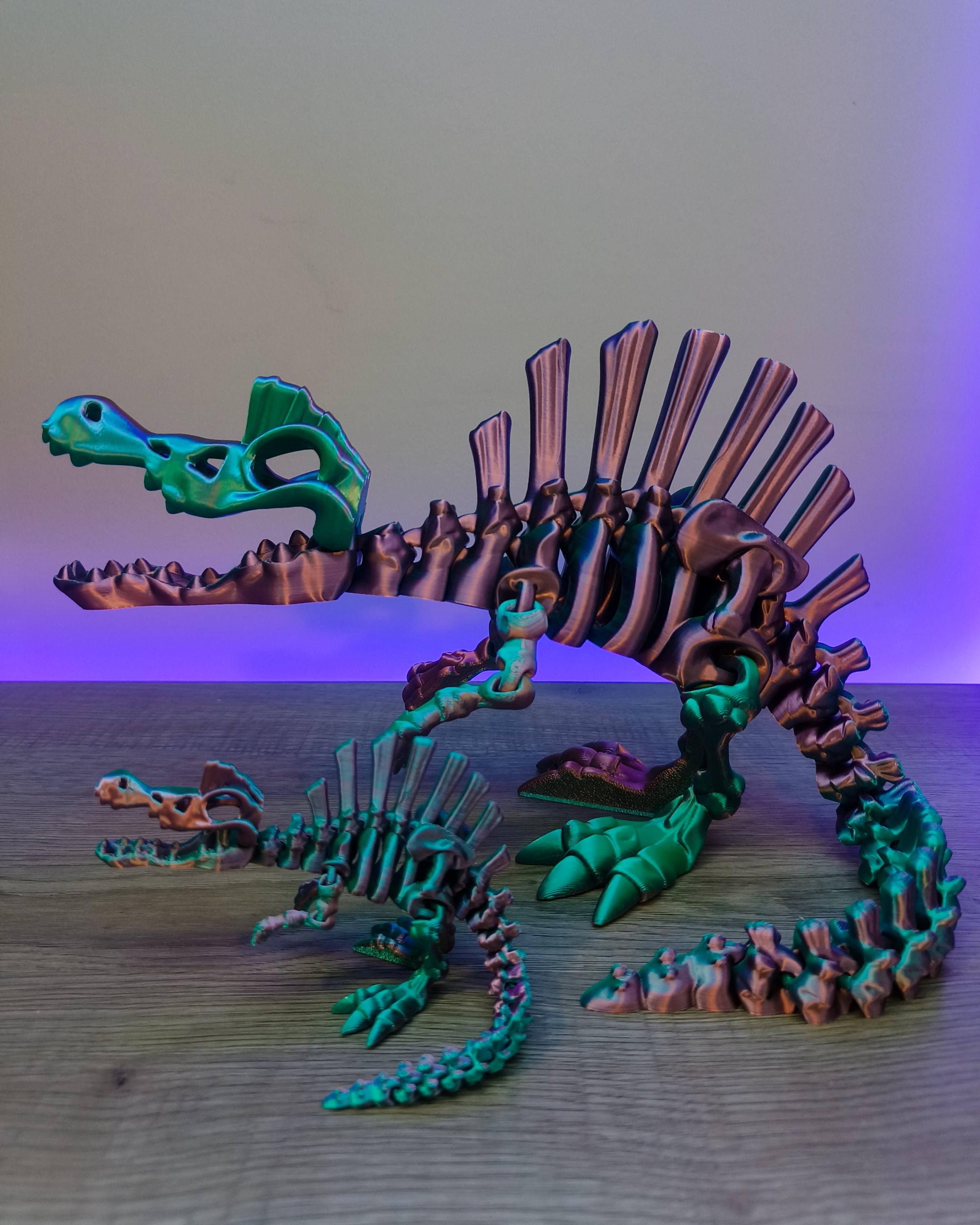 Giant Spinosaurus - 17 Inch - Articulated Dinosaur Toy - Huge Water ...