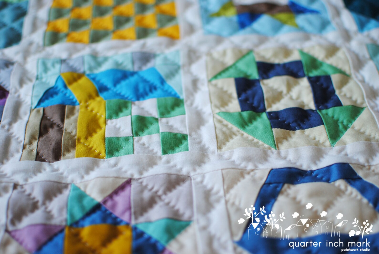 Mini Patchwork Sampler PDF Sewing Pattern - Etsy