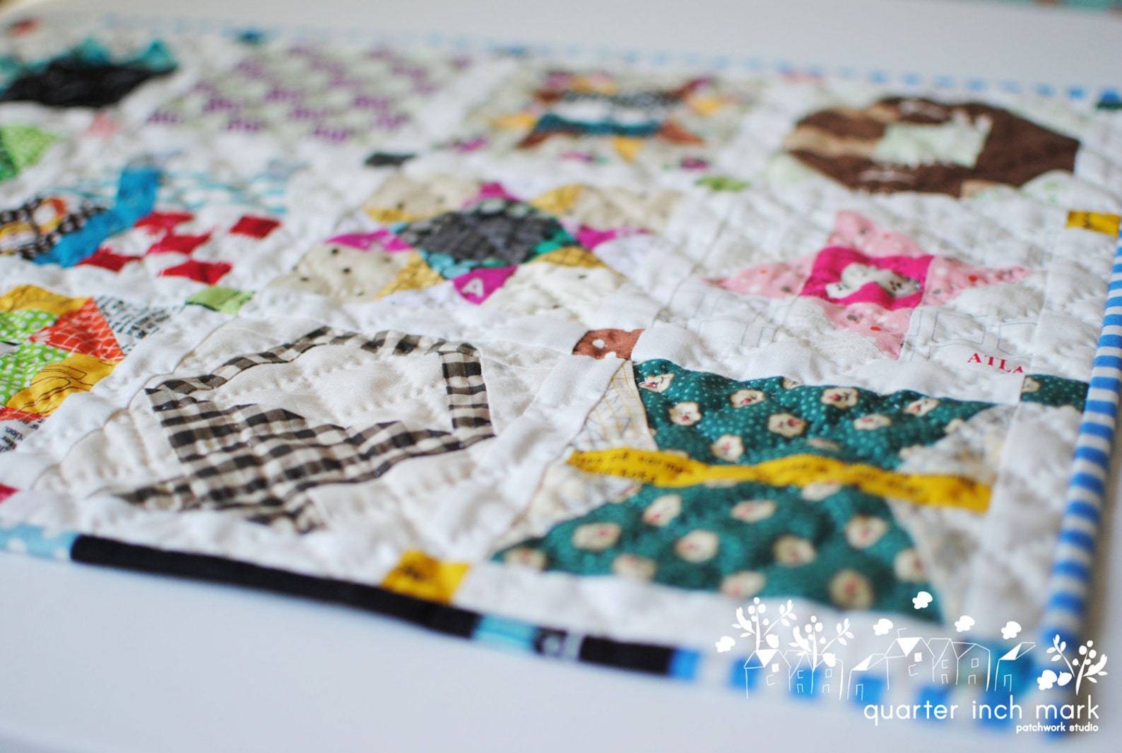 Mini Patchwork Sampler PDF Sewing Pattern - Etsy