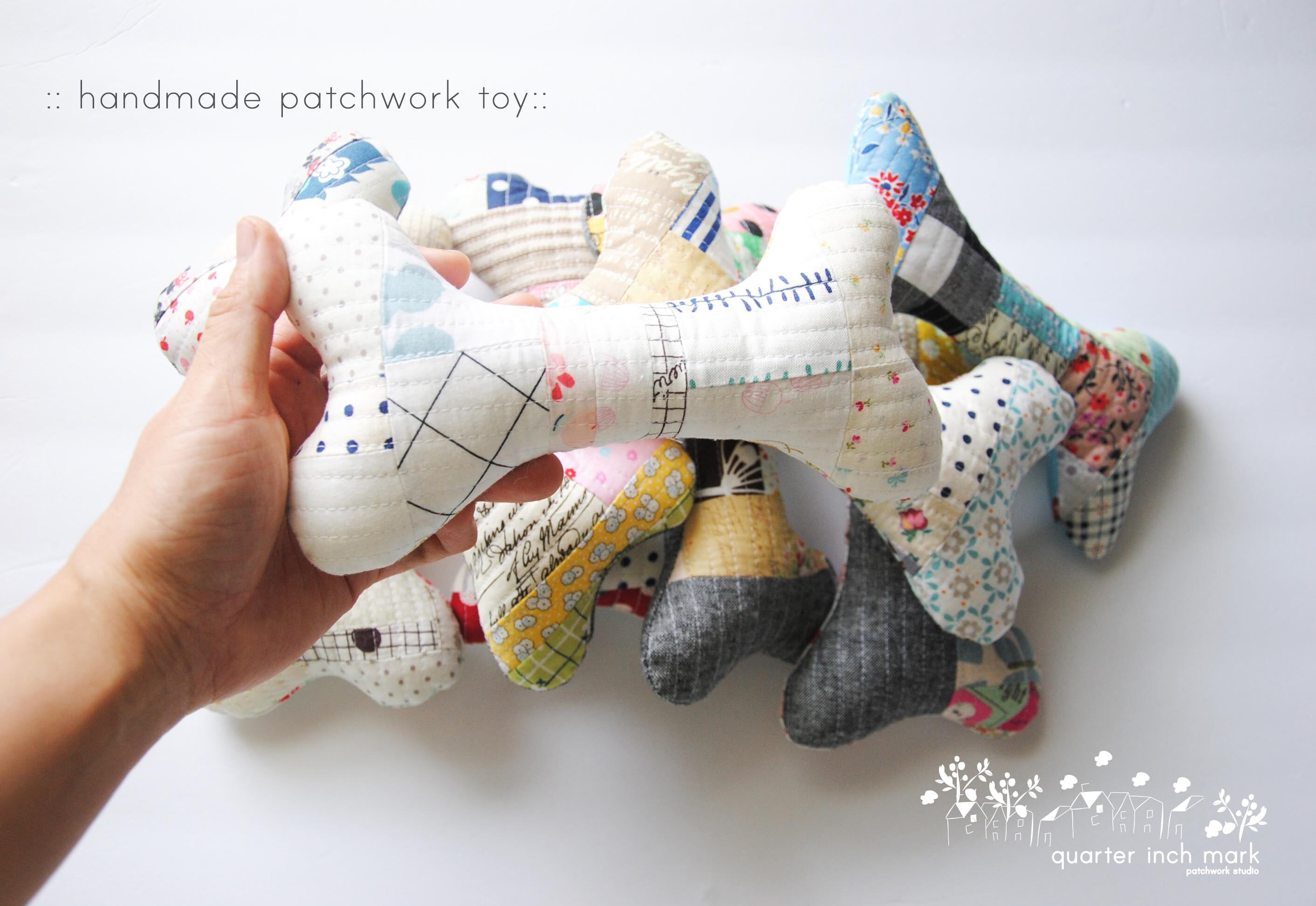 Lucky Bone Patchwork Toy Sewing Pattern/pdf - Etsy