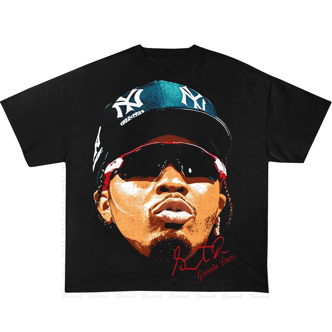 Gervonta Tank Davis Print Ready PNG for Sublimation Printing (DTG ...