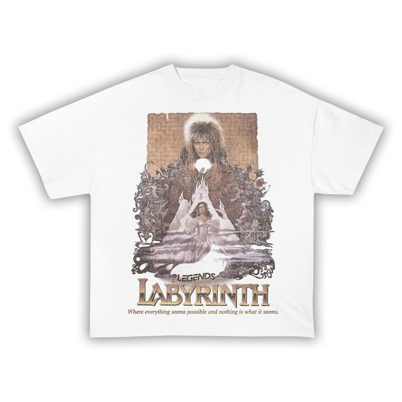 Labyrinth Tshirt - Etsy