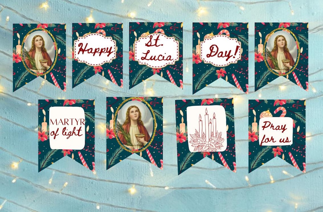 St.lucia Printable Banner PDF - Etsy
