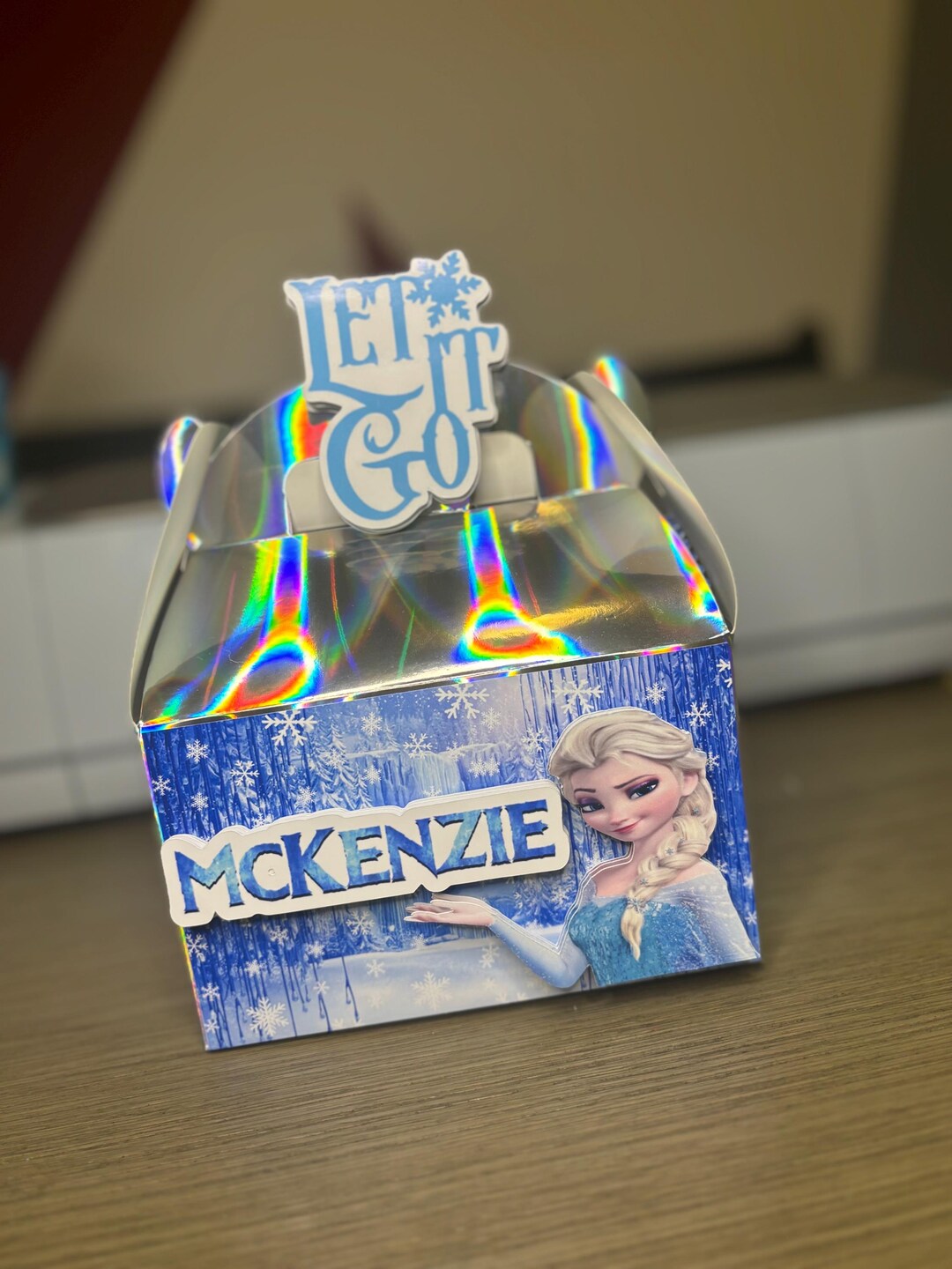 Frozen Themed Gable Box, Frozen Gable Box, Elsa Gable Box, Elsa Themed ...