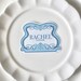 Custom Seashell Name Cards Wedding Name Cards Beach Theme Name Cards ...