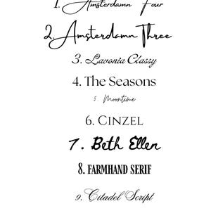 Custom Seashell Name Cards | Wedding Name Cards | Beach Theme Name ...