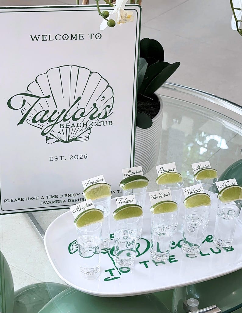Custom Serving Trays | Bachelorette Decoration | Wedding | Cocktail ...