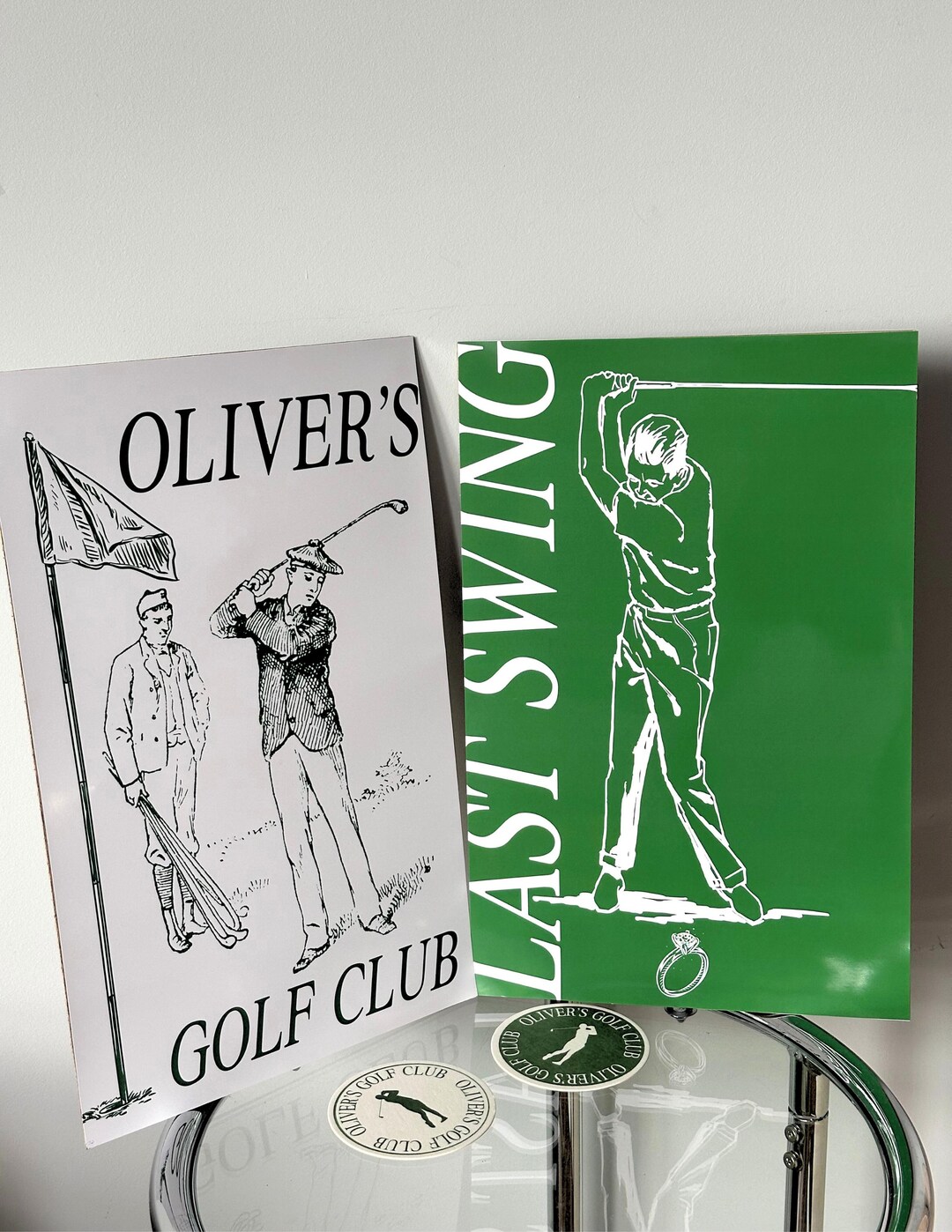 Custom Last Swing Posters | Bachelor's Party Decor | Golf Theme Bach ...