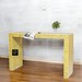Yellow Floral Mother of Pearl Inlay Console Table | Yellow MOP Console ...