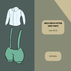 Greg's Cosplay Pattern - Over the Garden Wall. - Etsy