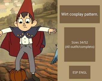 Wirt's Full Cosplay Pattern Over the Garden Wall - Etsy