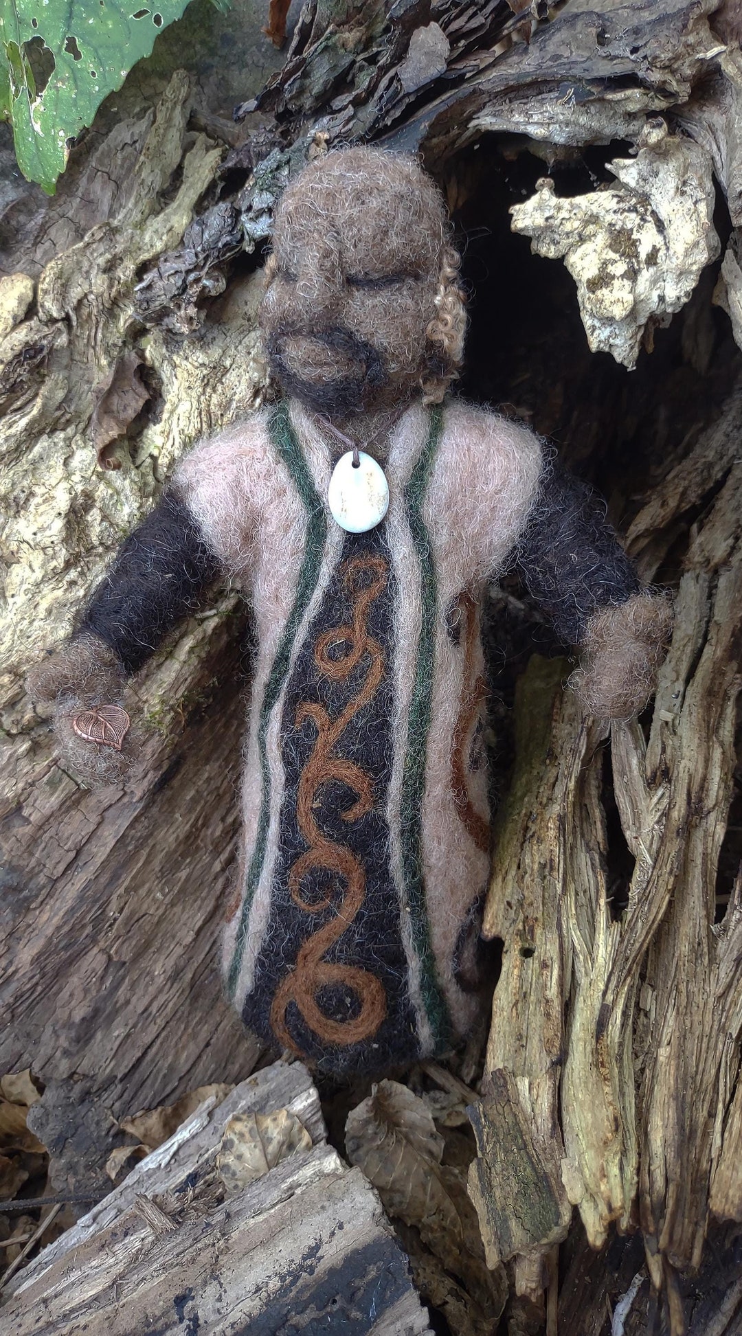 Earth Shaman Spirit Doll ** Autumn Shaman ** OOAK Art Doll ** Needle ...