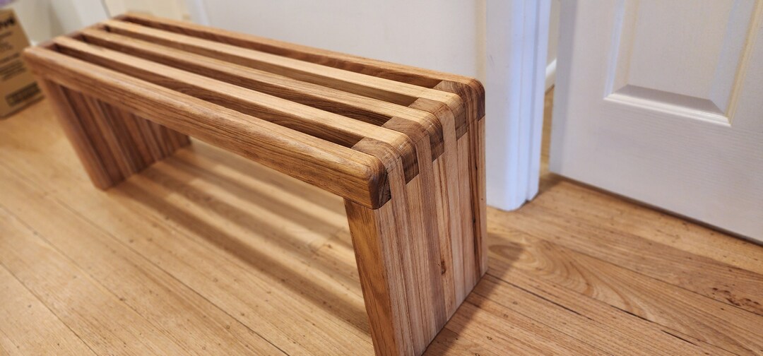 Extra Hard Rounded Edge Scandinavian Bench - Etsy