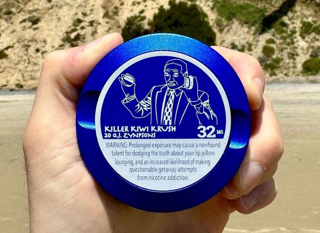 Metal Can for Zyn, Metal Snus Can, Zyn Tin, Snus Holder, Snus Container ...