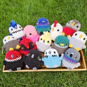 Cardinal Crochet Plushie, Amigurumi Cardinal Plushie, Crochet Bird ...