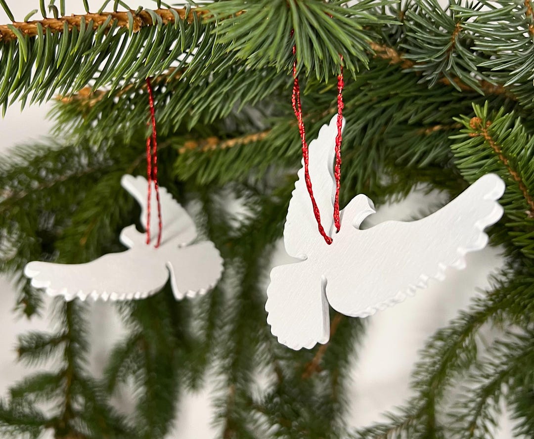 Pair of Turtle Doves Inspired by "home Alone" - Christmas Holiday Decor ...
