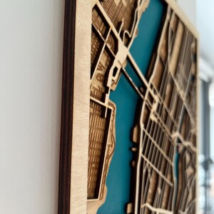 Custom Wooden Map of Any City – Handmade Travel Memory Gift (made to ...
