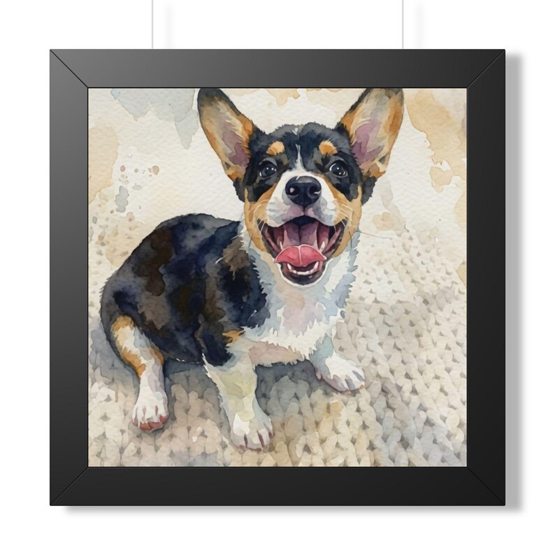 Personalized Portrait Poster | Framed Vertical Poster, Name Print - Etsy