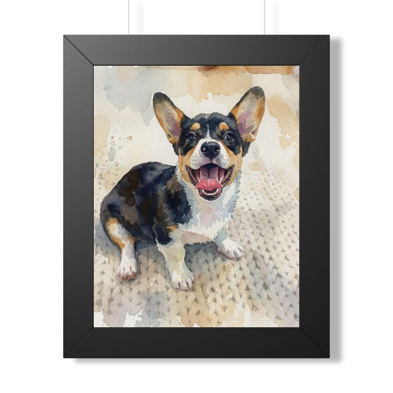 Personalized Portrait Poster | Framed Vertical Poster, Name Print - Etsy