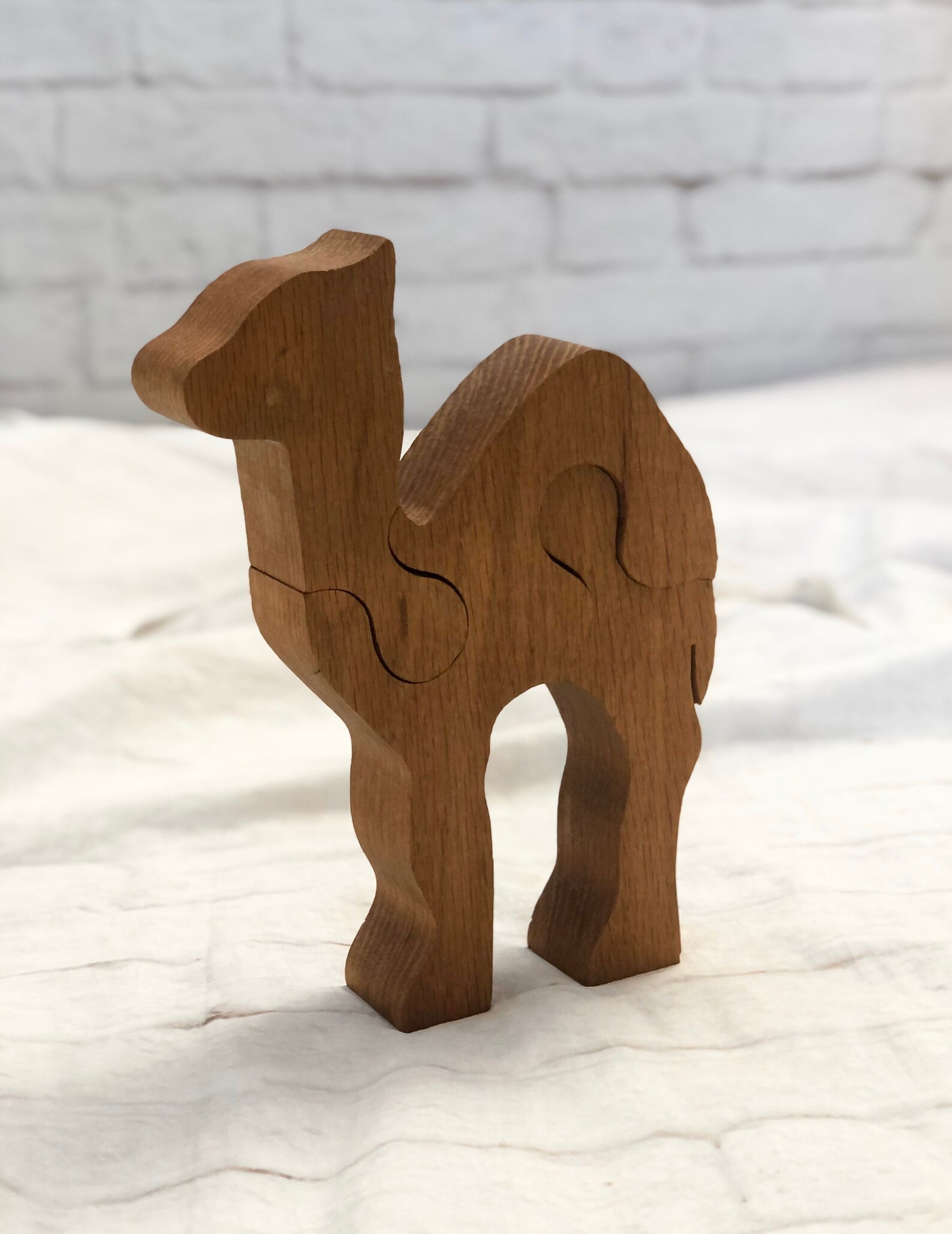 Vintage Large Wood Camel Puzzle Art Baby Toddler Game Toy | Etsy