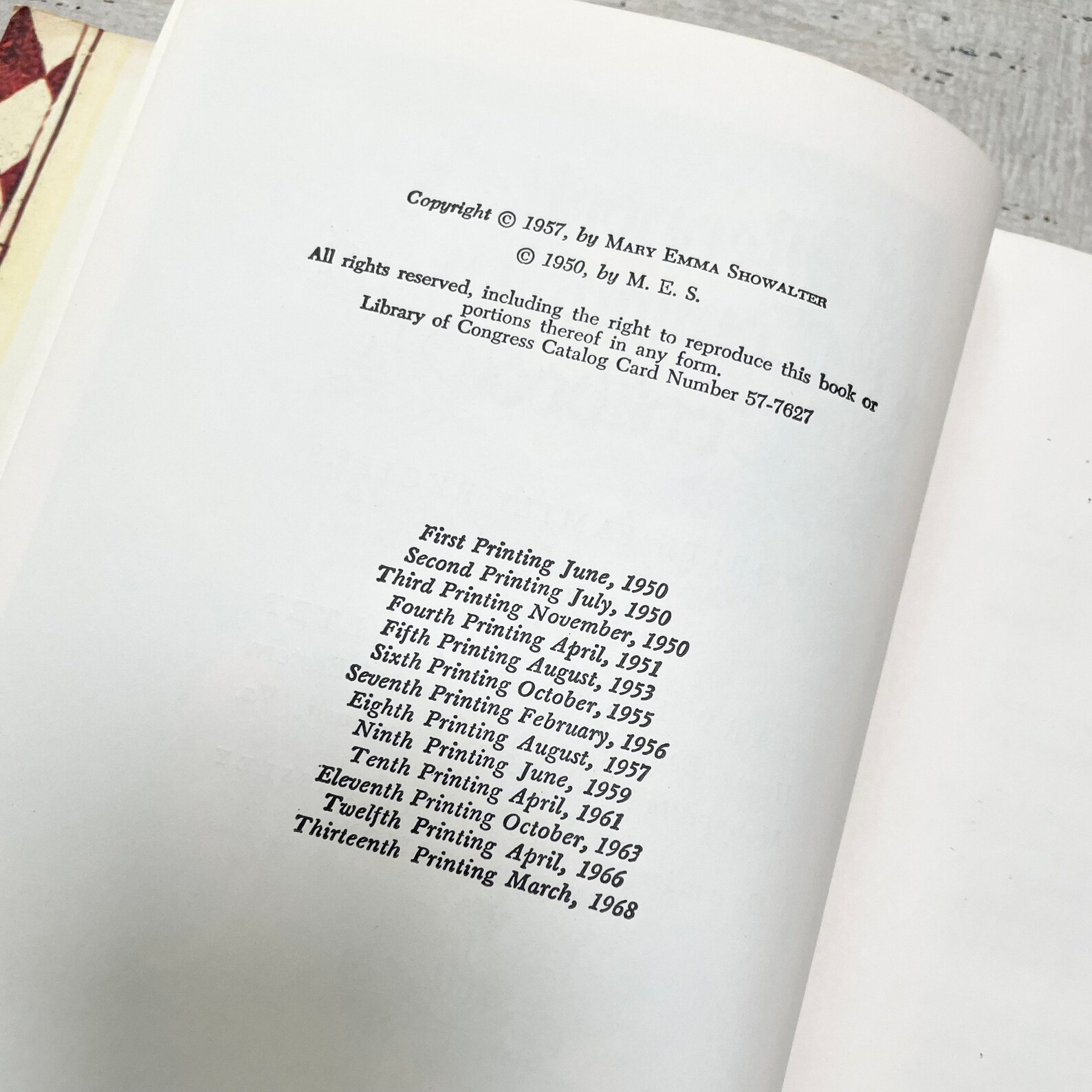 Vintage 50s Mennonite Community Cookbook Hardcover 1400 Family Recipes ...