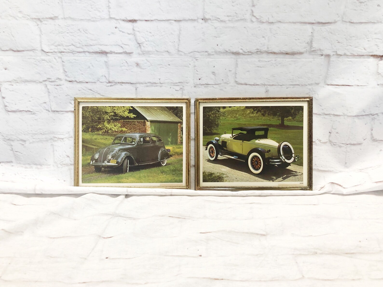 Set 2 Vintage 80s Framed Photograph Calendar Pages Prints - Etsy