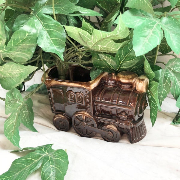 Train Planter - Etsy