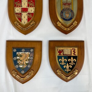 Armorial Crests Set of 4 - Etsy